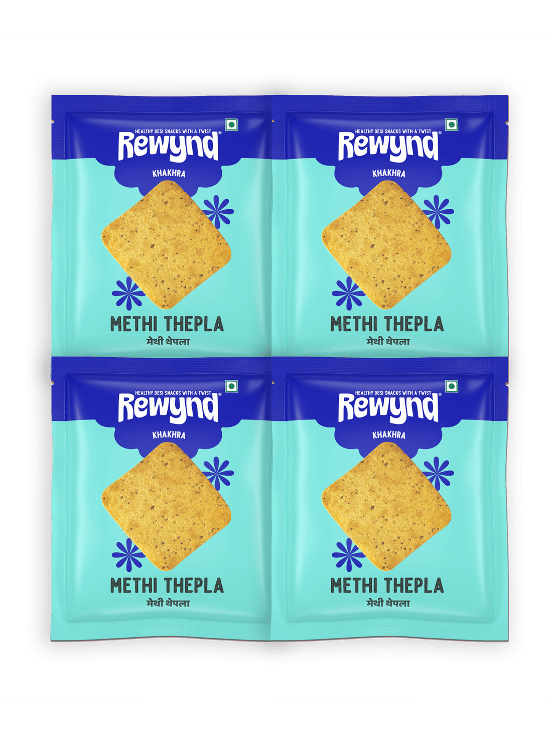 Buy Methi Thepla Khakhra Online – Rewynd Snacks