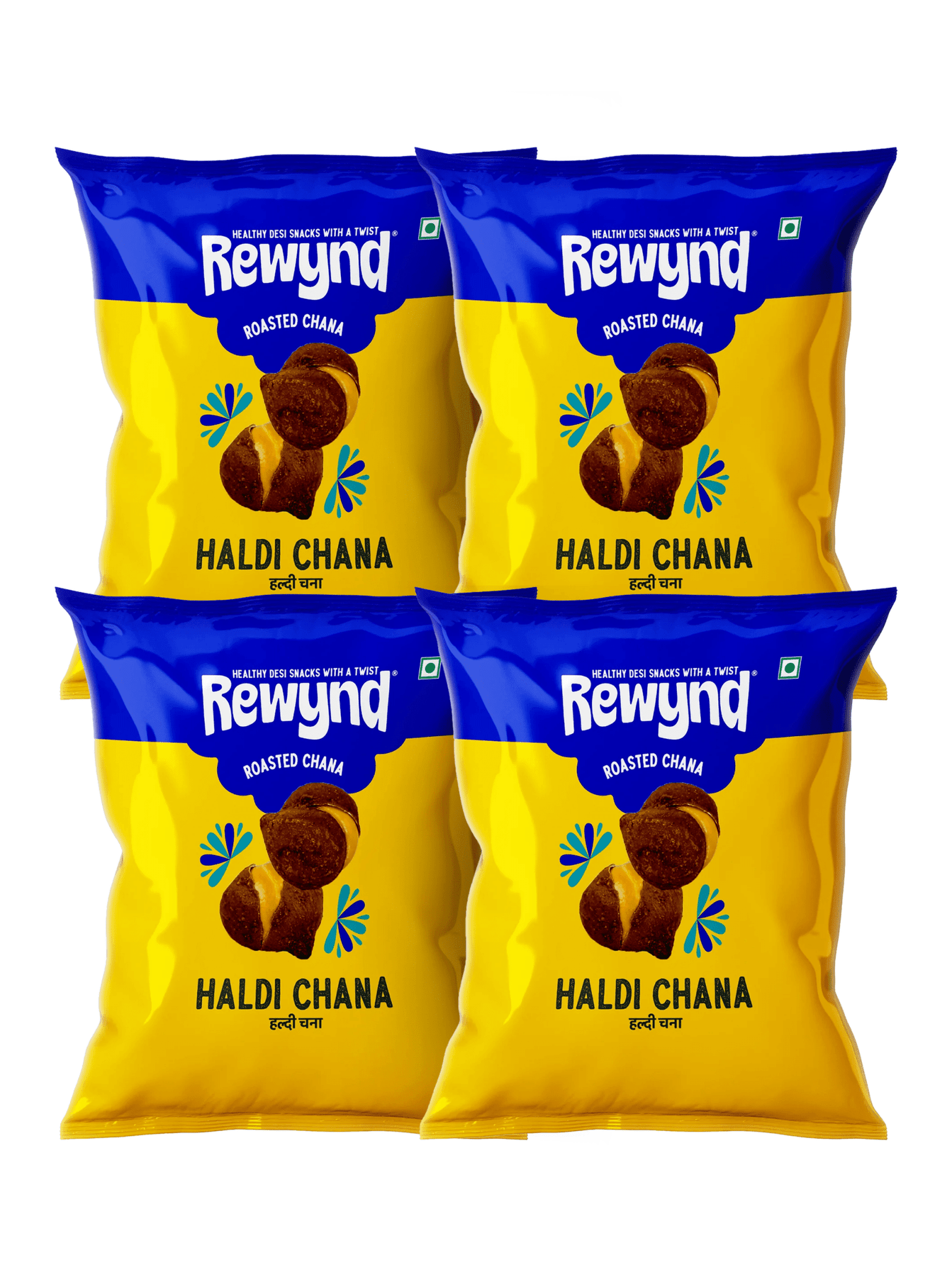 Buy High Protien Roasted Haldi Chana Online – Rewynd Snacks