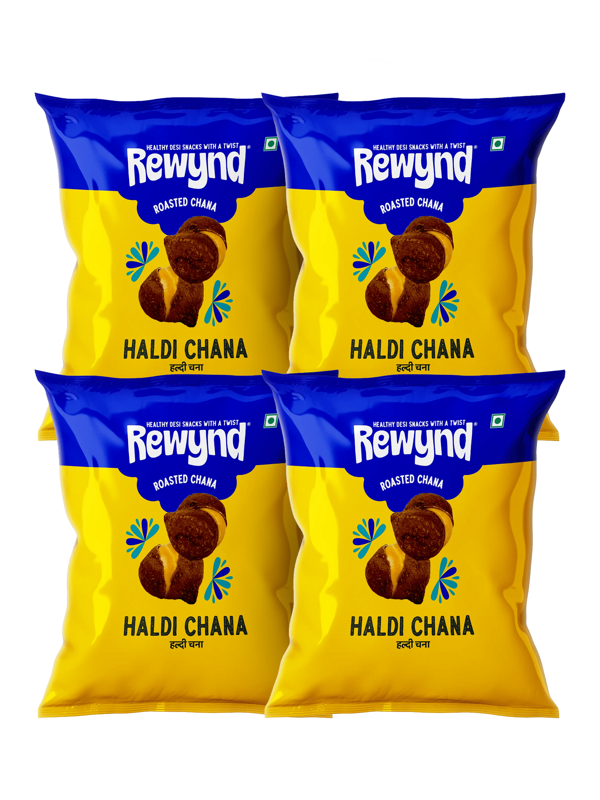 Buy High Protien Roasted Haldi Chana Online – Rewynd Snacks